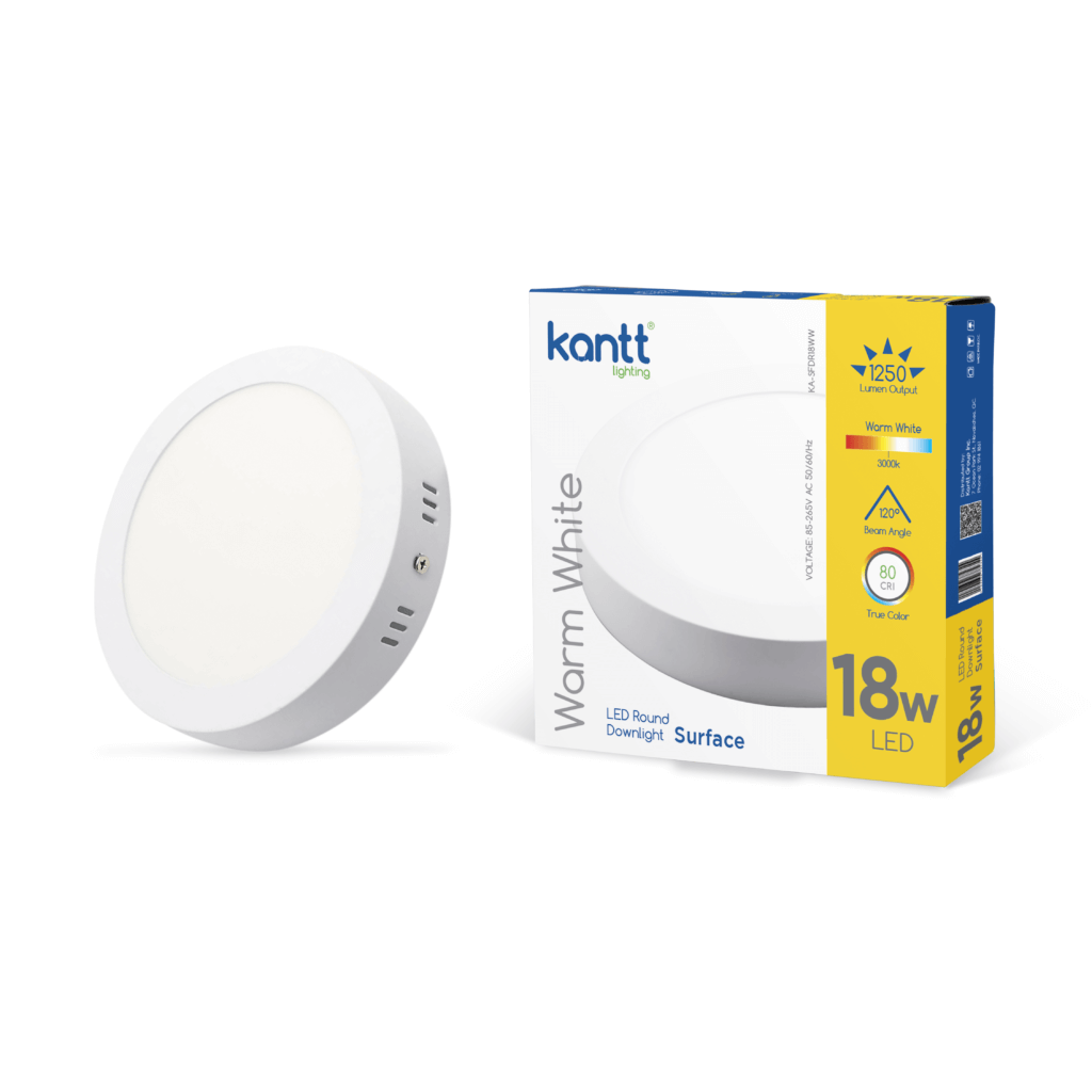 KA-SFDR18WW Surface Round 18W - Kantt